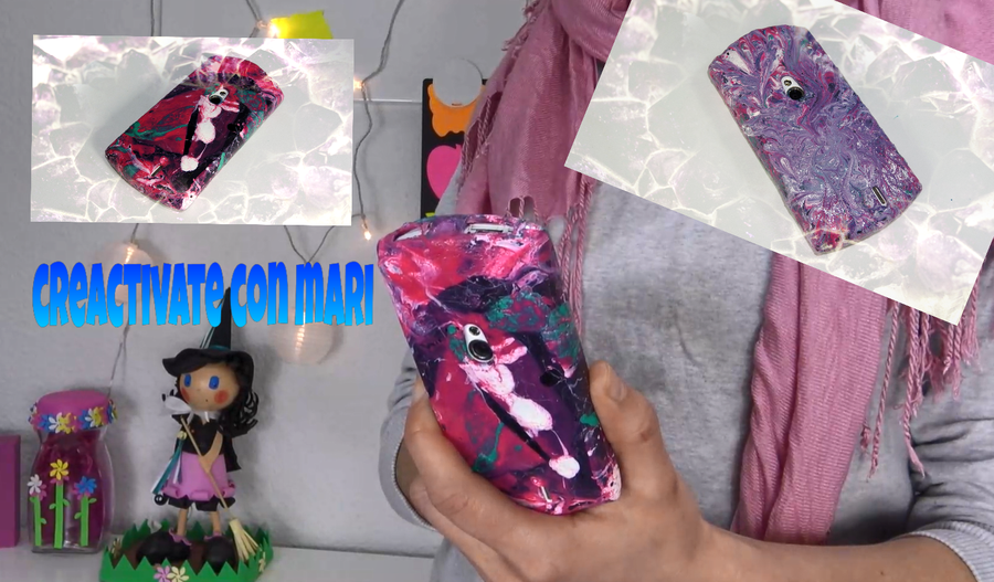 Cómo Hacer Fundas De Celular Con Esmaltes De Uñas Manualidades