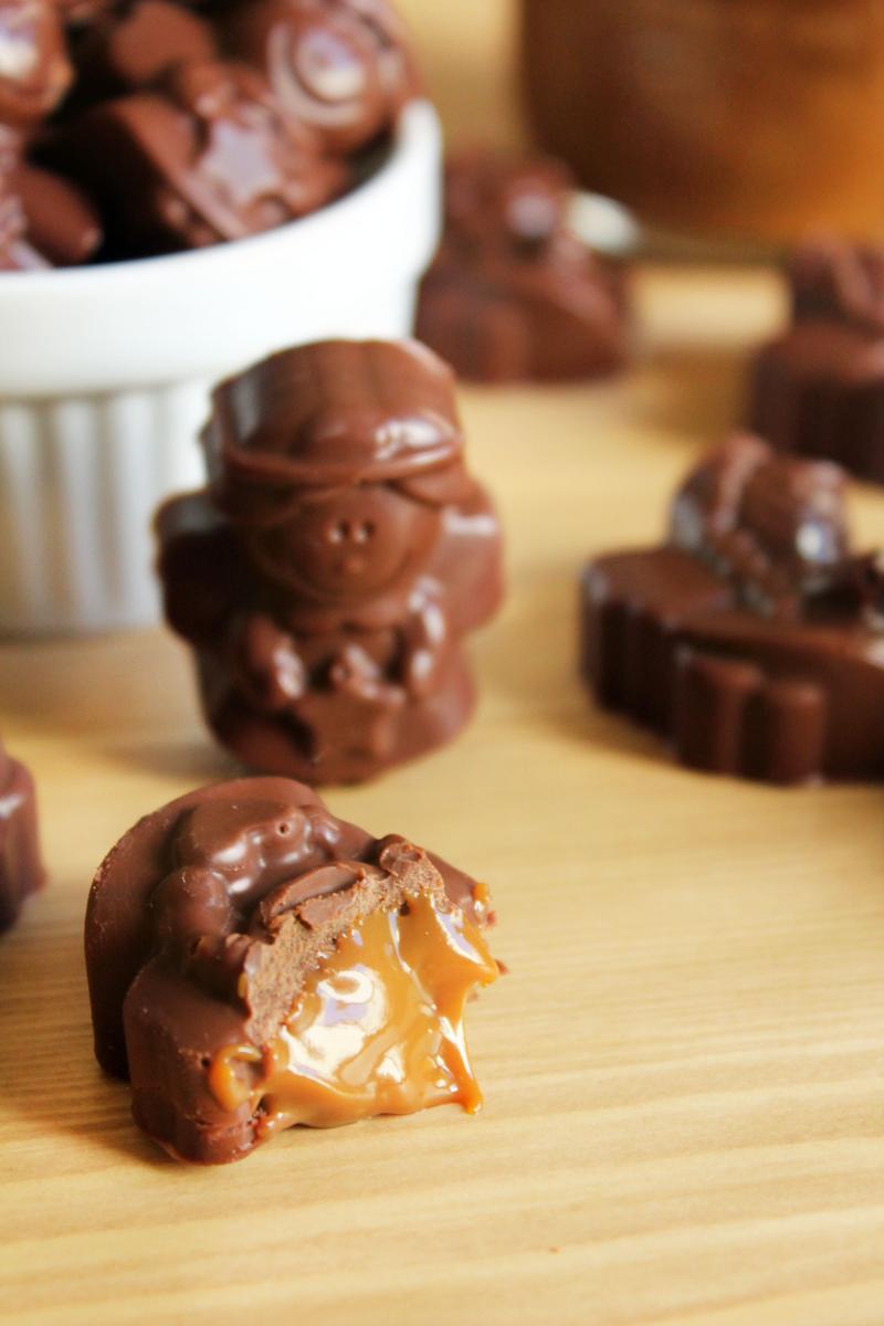 Bombones rellenos de dulce de leche. Receta para niños | Cocina
