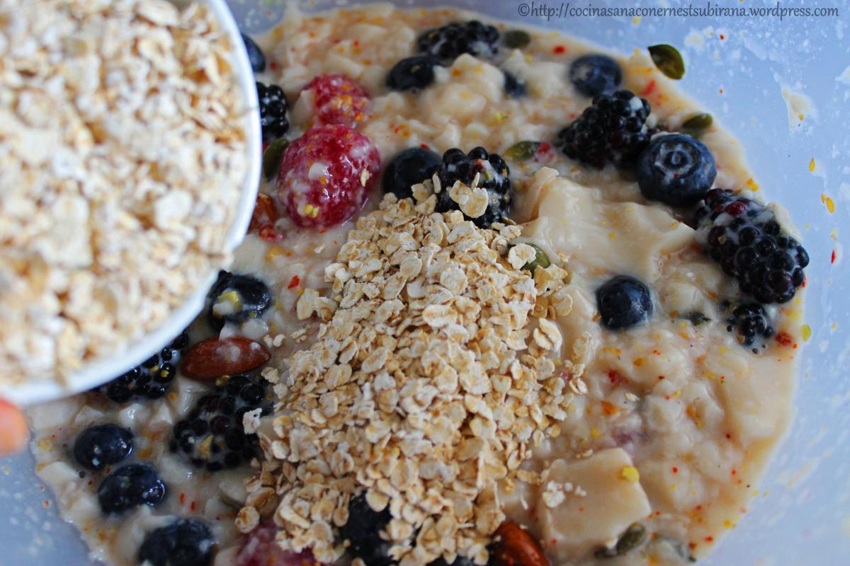 Avena con Frutos Rojos y Yogur Vegano | Cocina