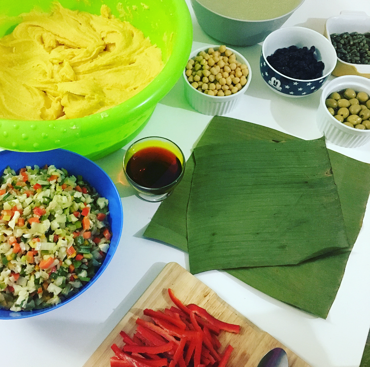 Hallacas andinas veganas | Cocina