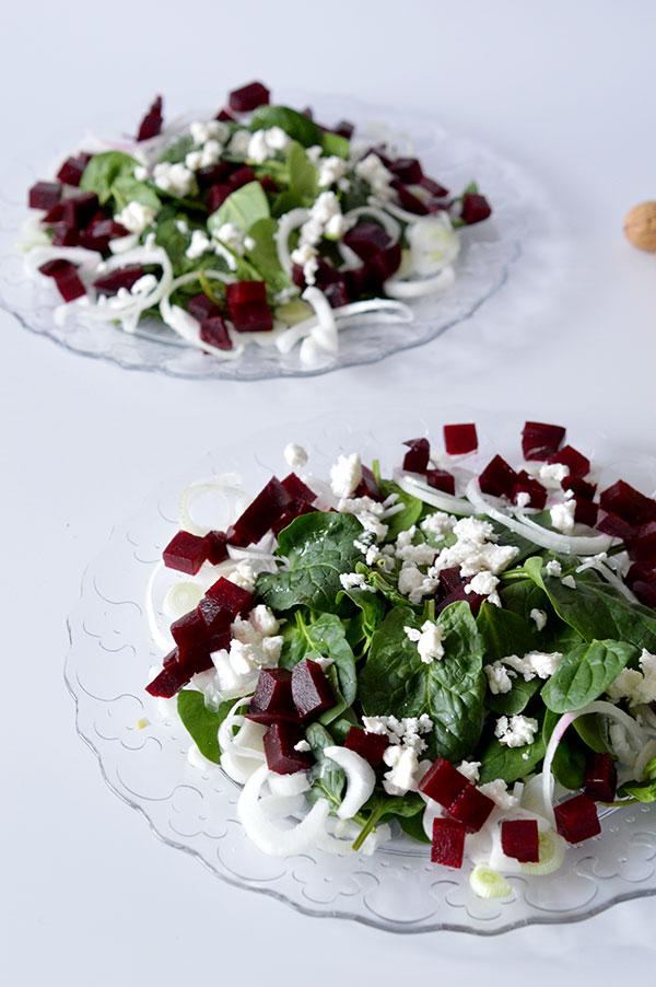 Receta ExprÉs Ensalada De Espinacas Y Remolacha Cocina