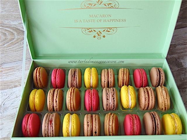 Macarons italianos con pasta de cacao | Cocina