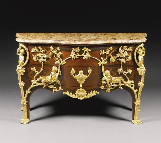 El mueble auxiliar en el barroco frances. | Decoración