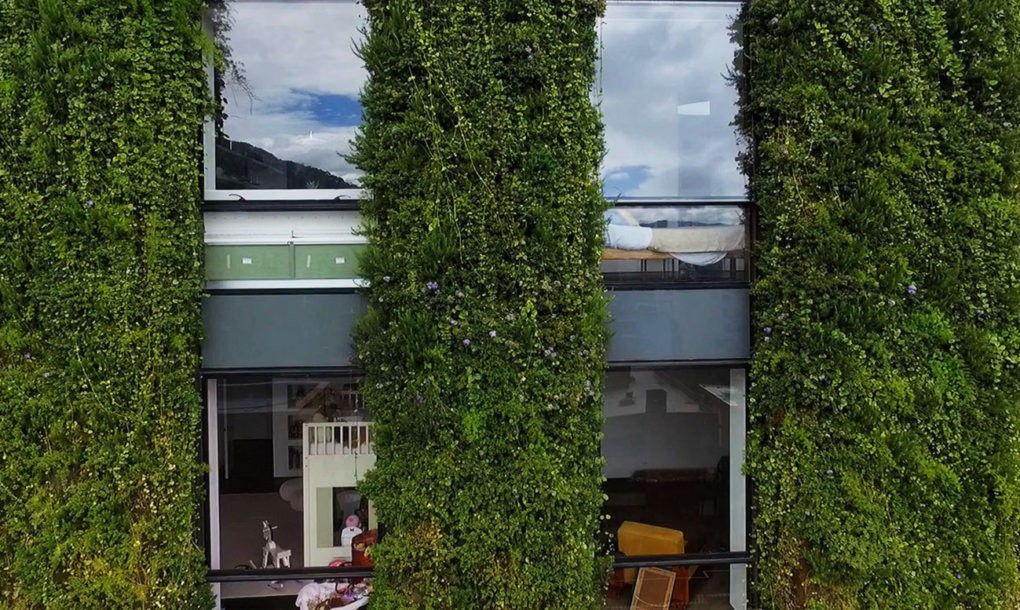 Bogotá cubren edificio con un jardín vertical de 3 mil metros cuadrados ...