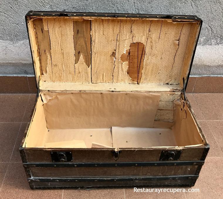 Restauración baúl antiguo | Bricolaje