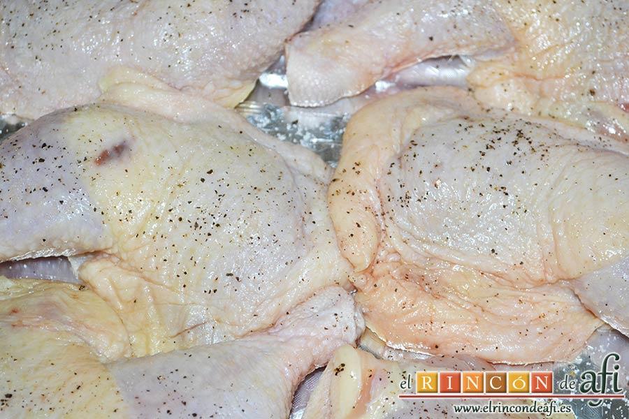 Pollo al horno con puré de batata o boniatos de Lorraine Pascale | Cocina