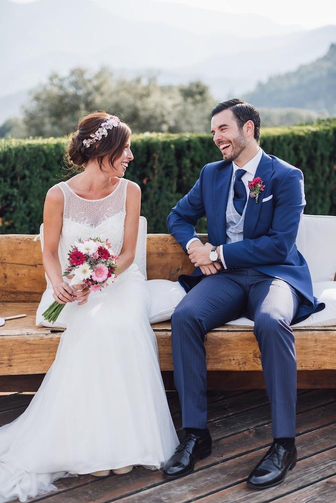 La de Bea y Borja con aires románticos y desenfadados | Bodas