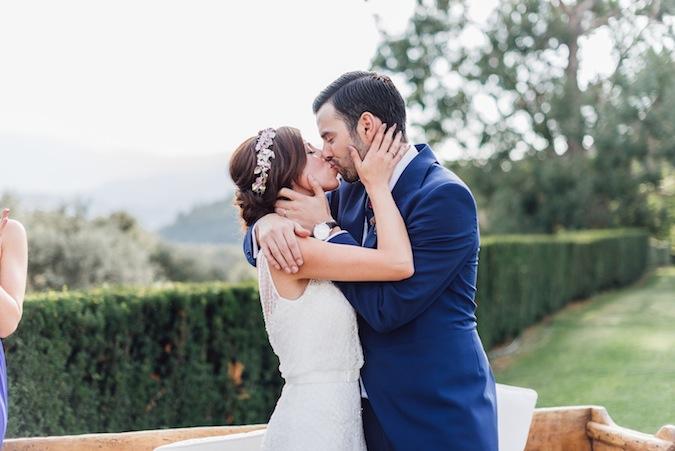 La de Bea y Borja con aires románticos y desenfadados | Bodas