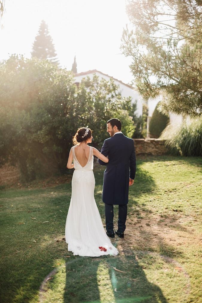 La de Bea y Borja con aires románticos y desenfadados | Bodas