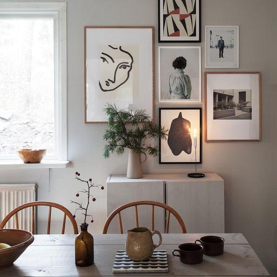 ¿Sabes cómo llenar de arte tu pared? | Decoración