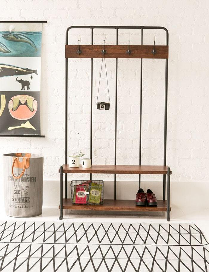 Percheros para el recibidor que decoran por sí mismos | Decoración