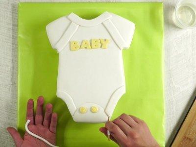 Torta Body Pañalero para Baby Shower | Cocina