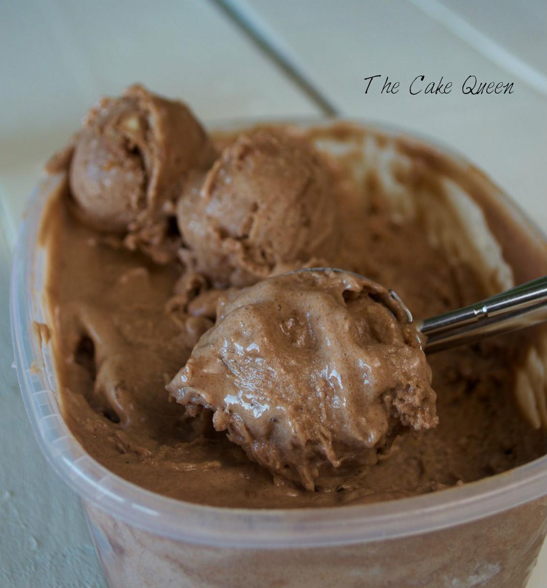 Helado fit de banana, cacao y yogur | Cocina