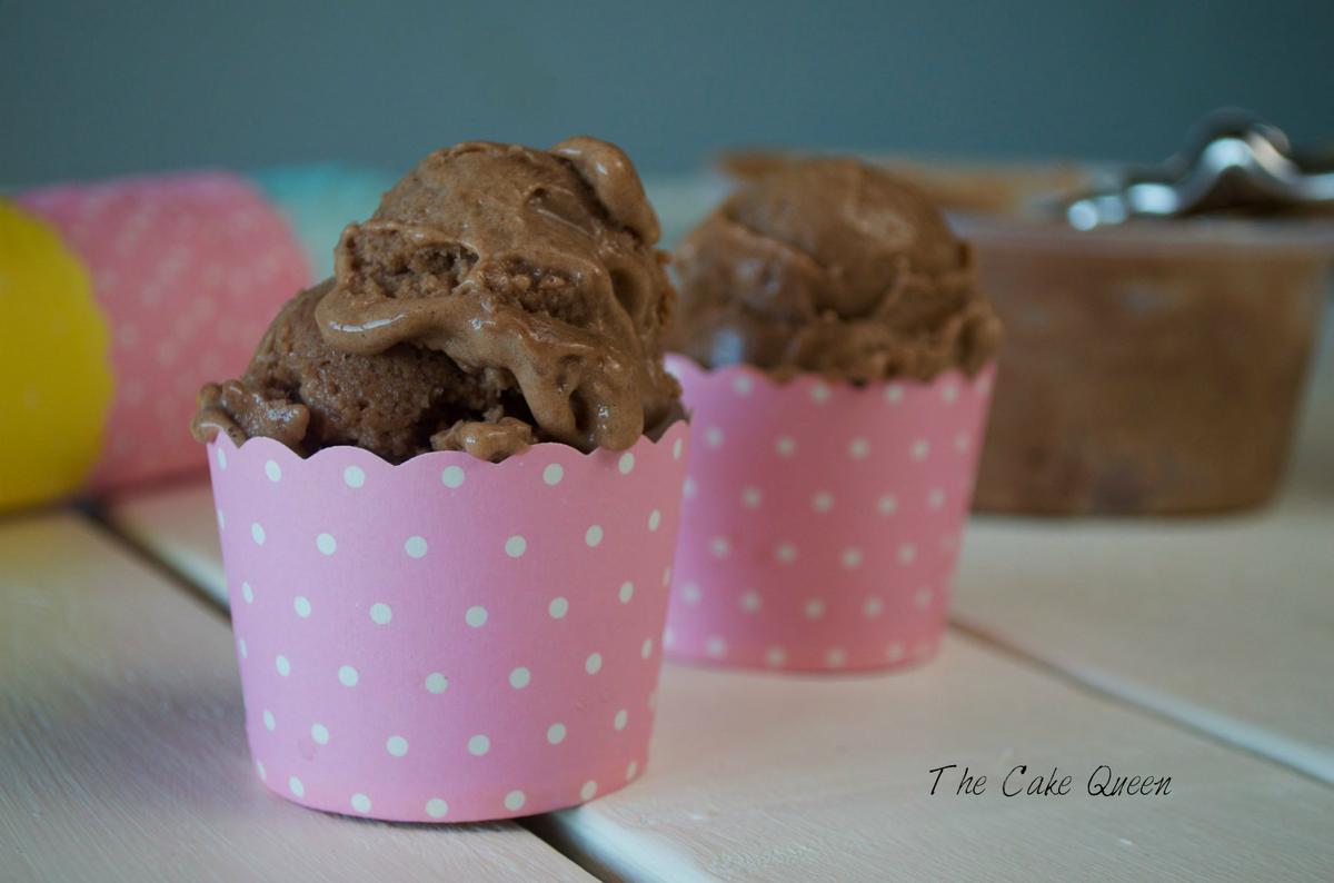 Helado fit de banana, cacao y yogur | Cocina