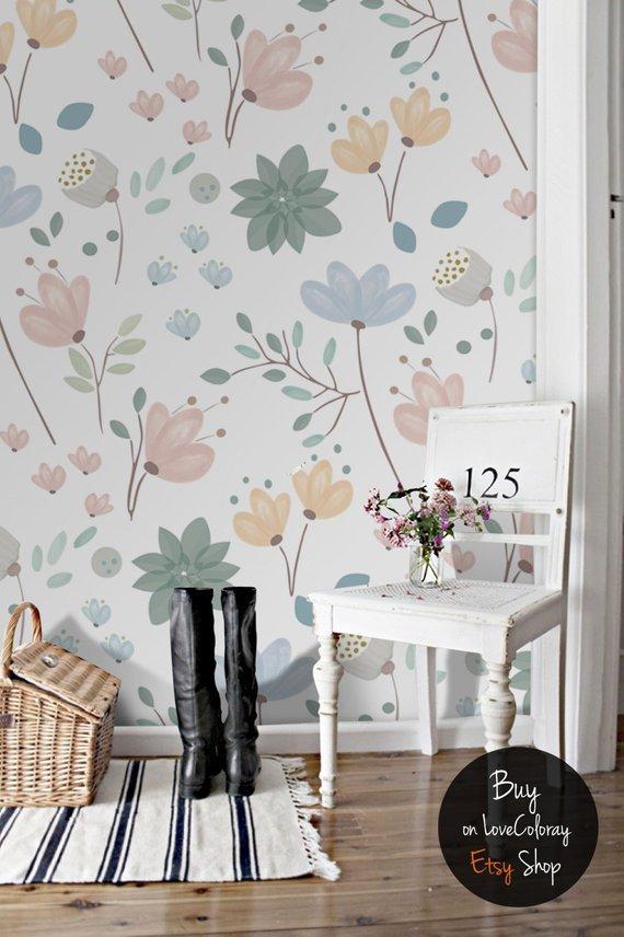 Papel tapiz floral: Qué hacer y qué no hacer | Decoración