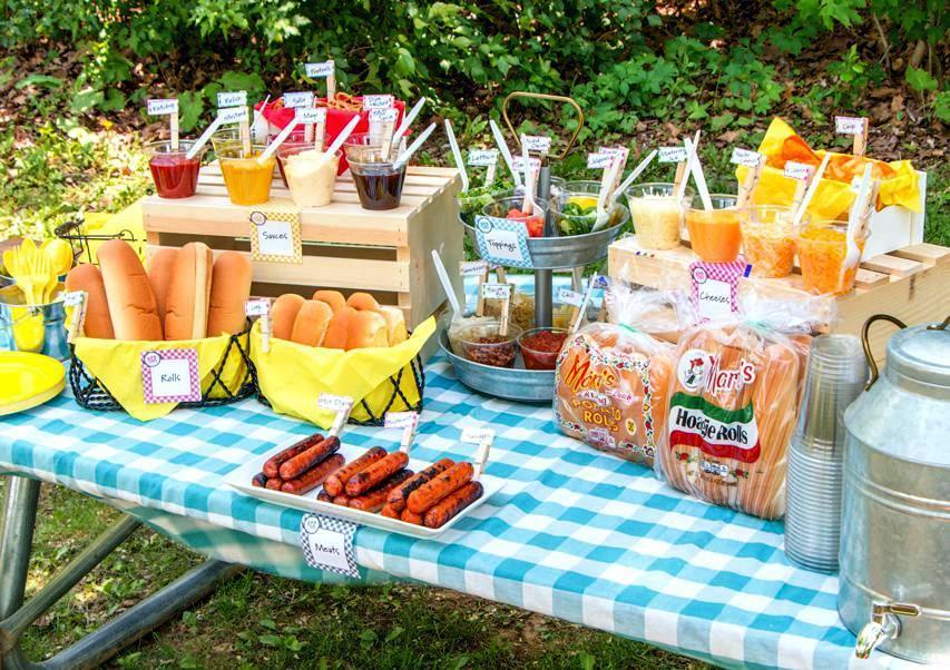 Ideas sencillas de hot dog para fiestas | Cocina