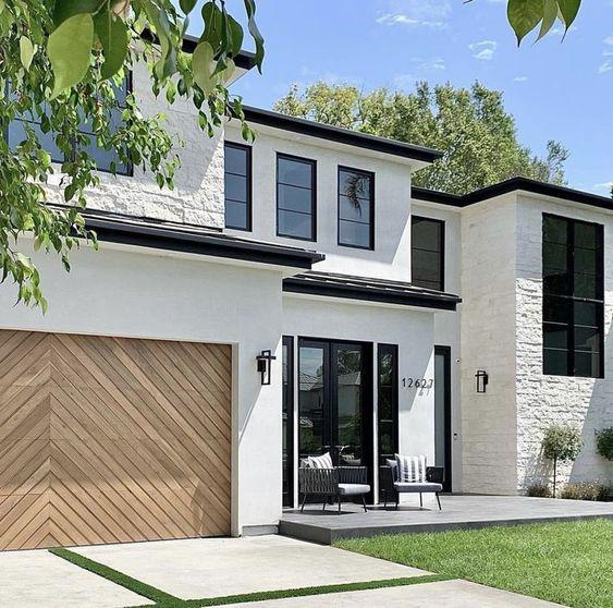 Diseños de casas con negro en exteriores | Decoración