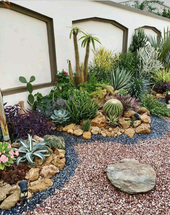 Increíbles ideas de paisajes desérticos para tu jardín | Decoración