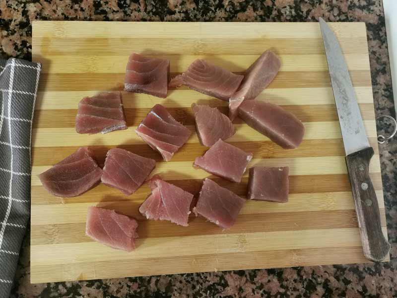 Receta de atún encebollado. Jugoso, tierno y fácil. | Cocina