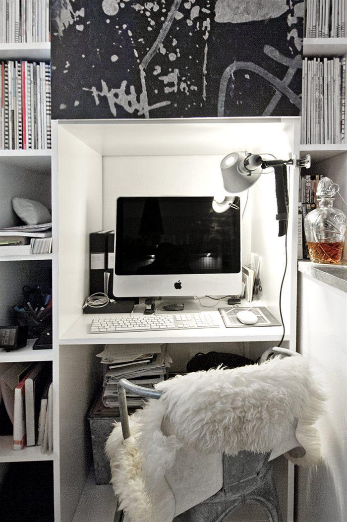 39m² en Blanco y Negro | Decoración