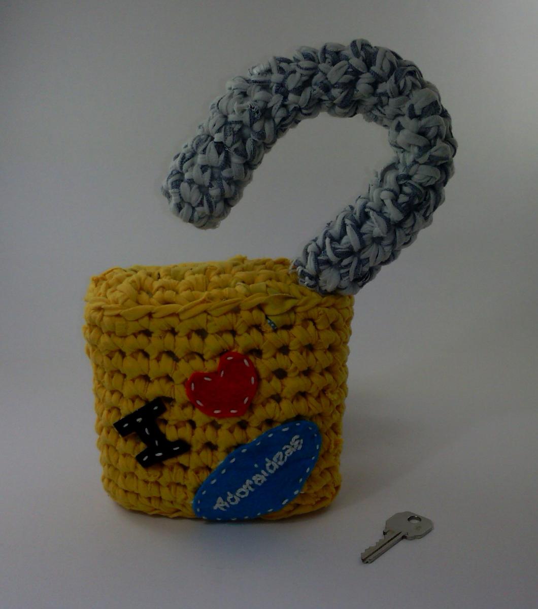 Patrón Candado XL de Amigurumi (gratis) | Manualidades