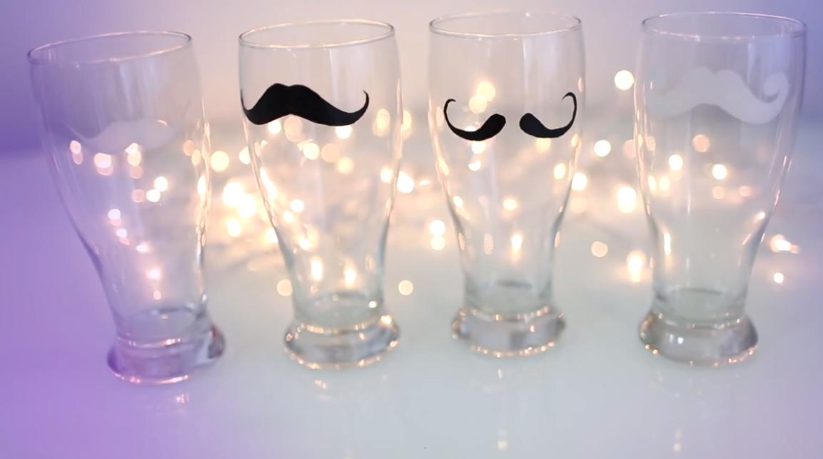 DIY: decora tus vasos y copas con diseños divertidos | Decoración
