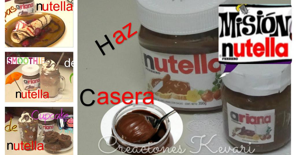 ¿Te gusta la Nutella? Ideas DIY: manualidades creativas y recetas paso ...