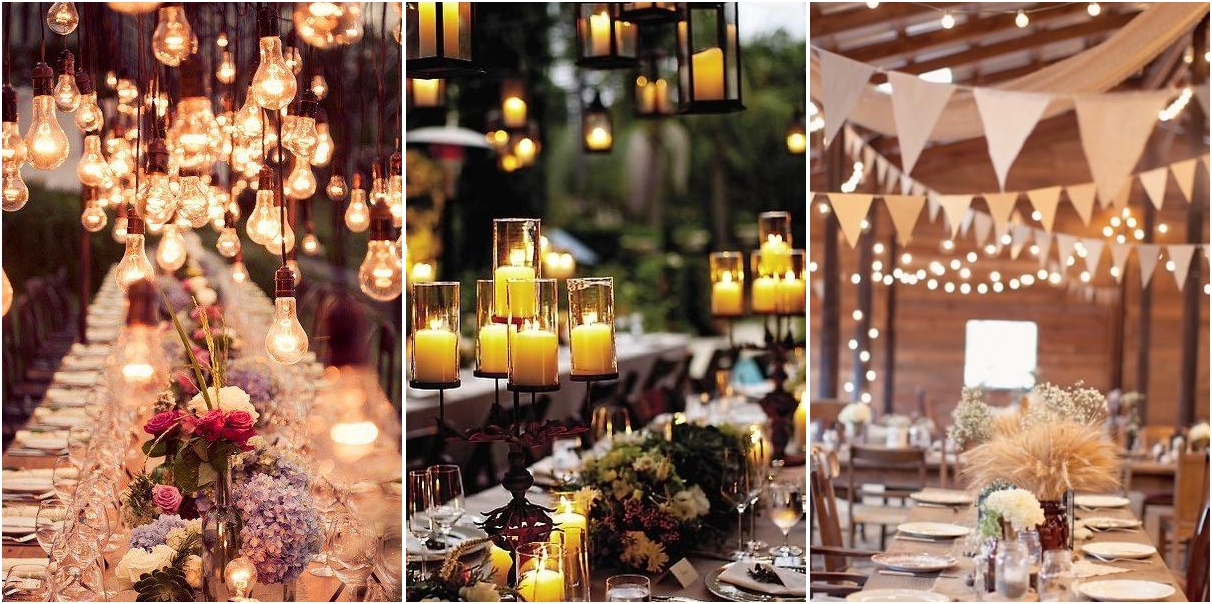 20 ideas de como decorar un banquete de bodas tipo cena | Bodas