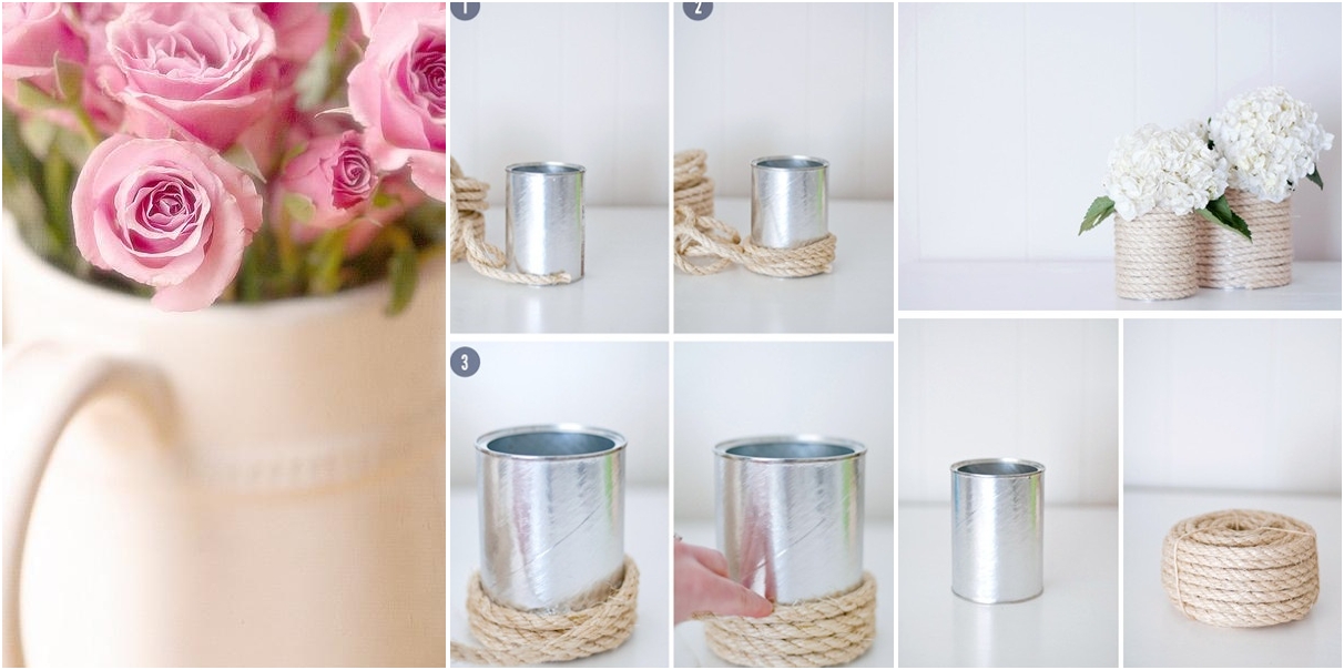 Deco-Hack...Florero rústico (DIY) | Decoración