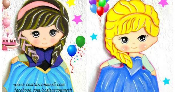 Cómo hacer figuras de frozen paso a paso | Manualidades