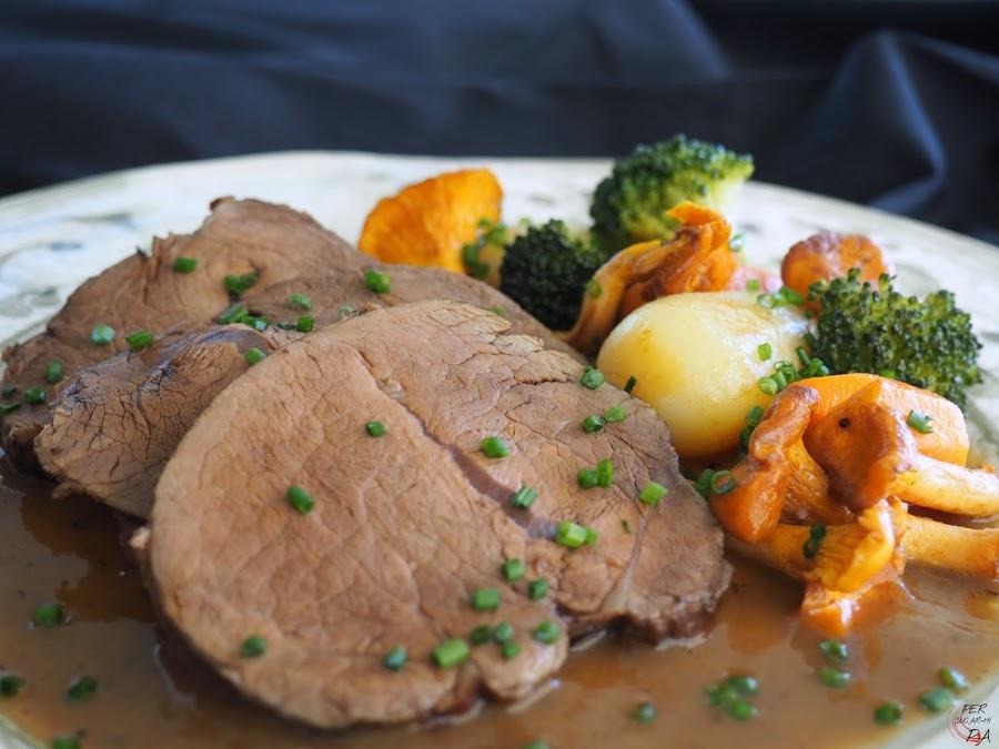 Redondo de ternera asado | Cocina