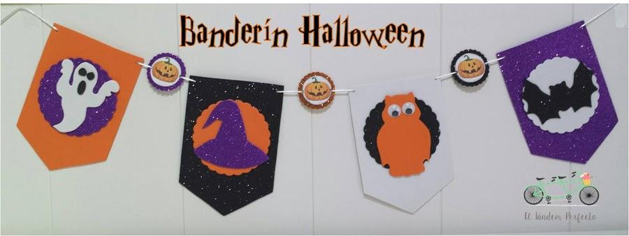 Banderín Halloween | Manualidades