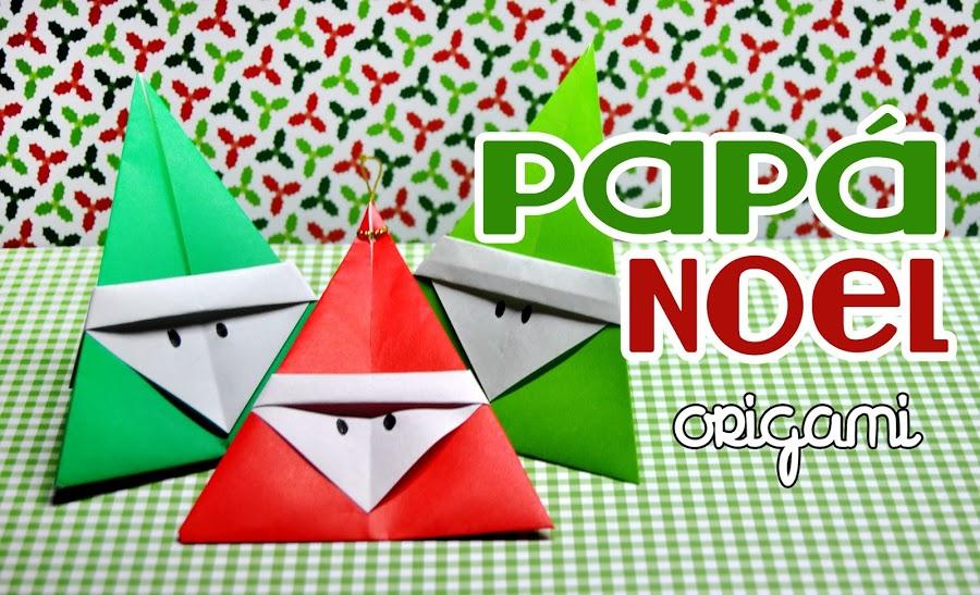 Papá Noel / Santa Claus de papel: hermosa manualidad muy fácil ...