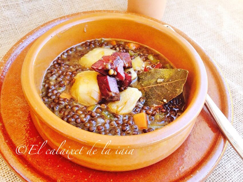 Lentejas caviar o beluga con verduras y jamón paso a paso | Cocina