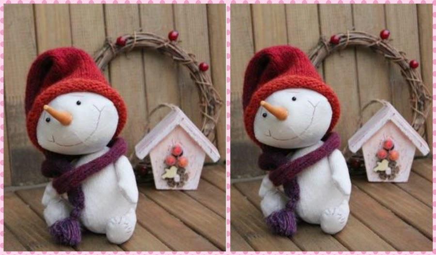 Cómo hacer un muñeco de nieve paso a paso | Manualidades
