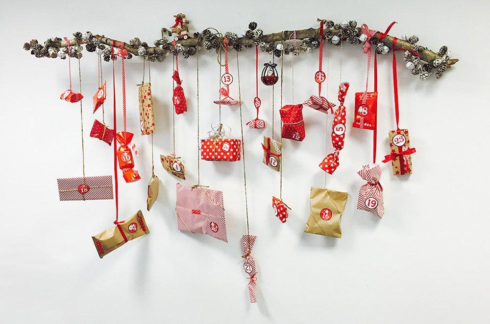 Ideas DIY para hacer un calendario de Adviento en Navidad | Decoración