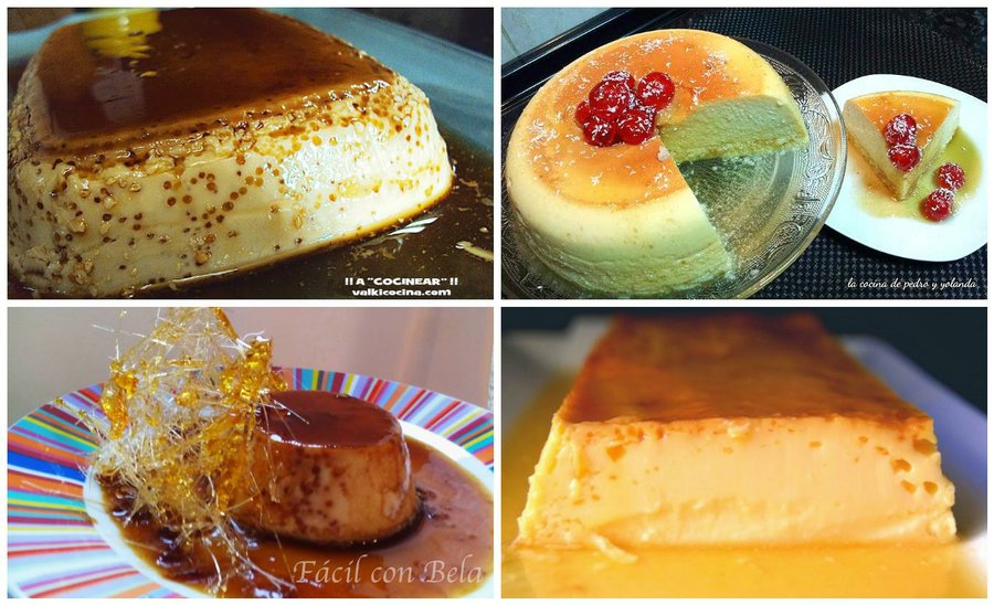 4 flanes para sorprender: Recetas sencillas para este postre delicioso ...