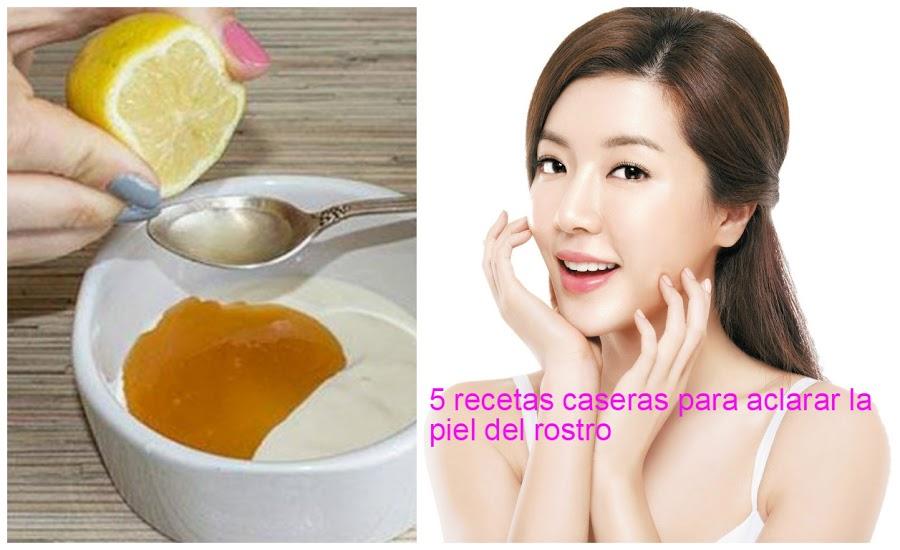 5 recetas caseras para aclarar la piel del rostro | Belleza