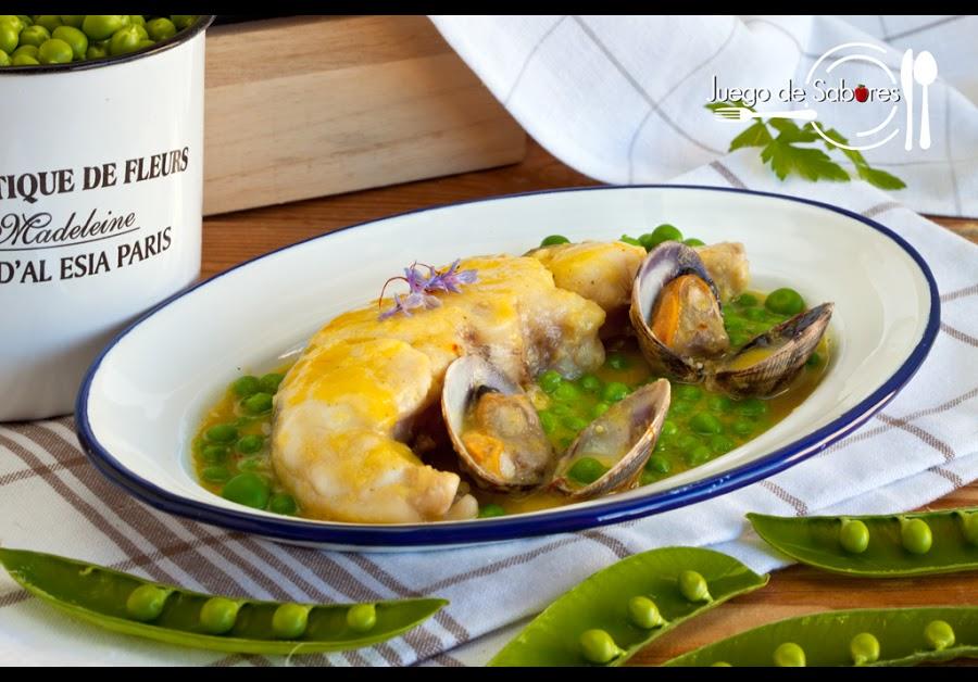 Congrio con guisantes | Cocina