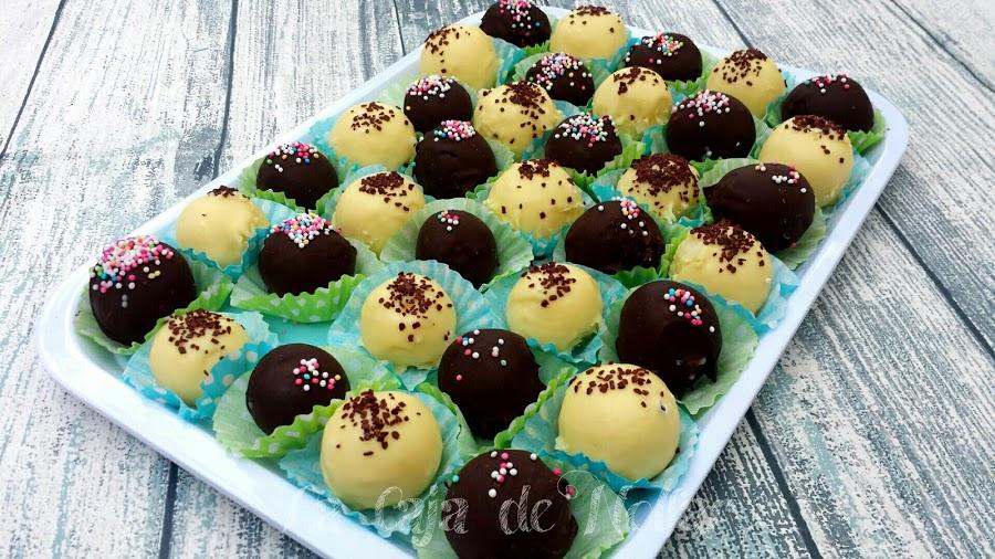 Bombones de coco y chocolate | Cocina