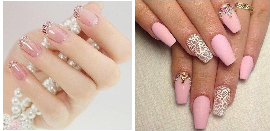 14 modelos de uñas con el rosado como base | Belleza