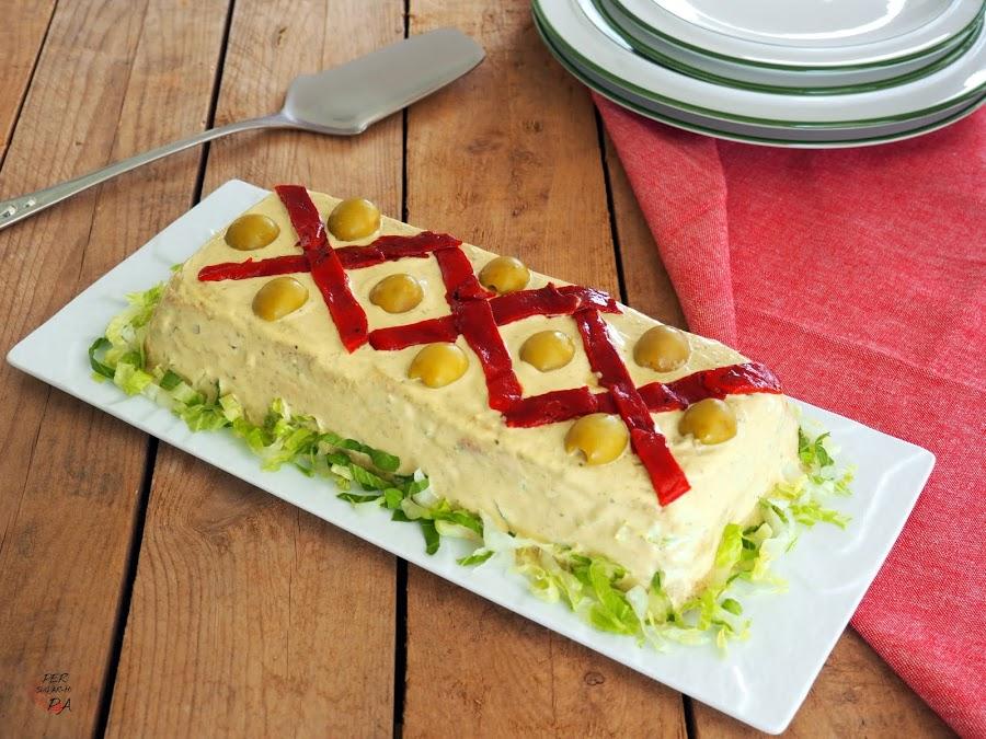 Pastel o sándwich fresco de verano | Cocina