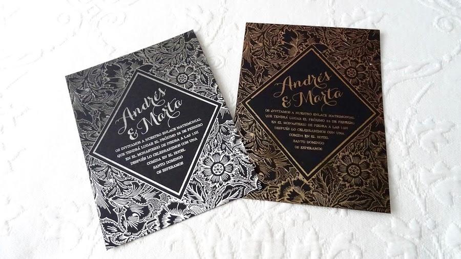 Cómo metalizar tus invitaciones: foil con plastificadora | Manualidades