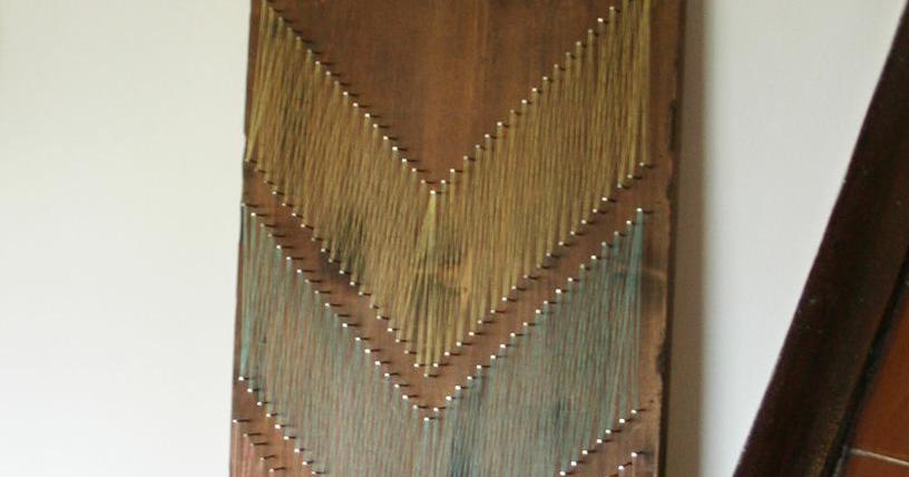 ¿String art? Crea tu decoración con hilos | Manualidades