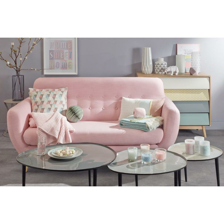 40 ideas en salones color pastel | Decoración