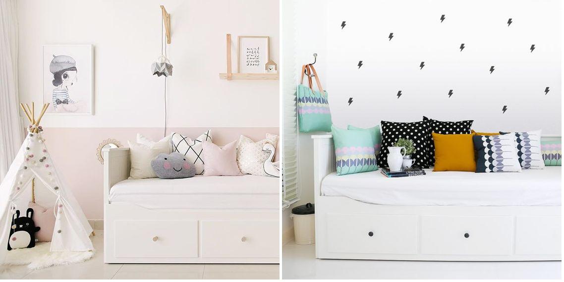 Divan Hemnes con encanto ¿que idea te gusta más? | Decoración