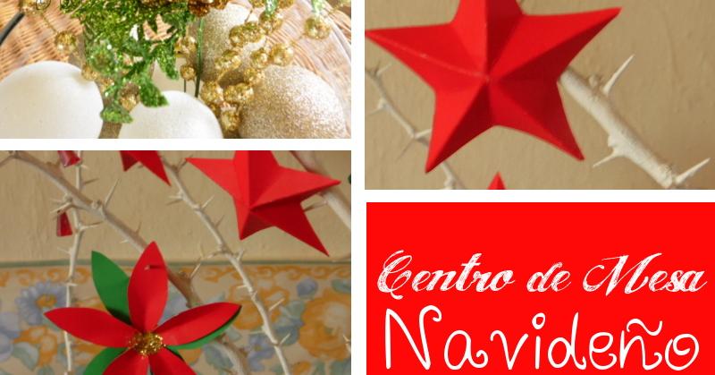 2 ideas de centros de mesa navideños | Manualidades