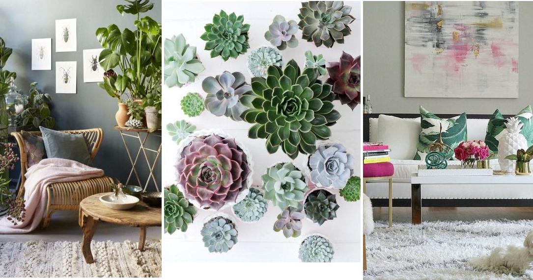 Combinaciones de color, rosa y verde | Decoración