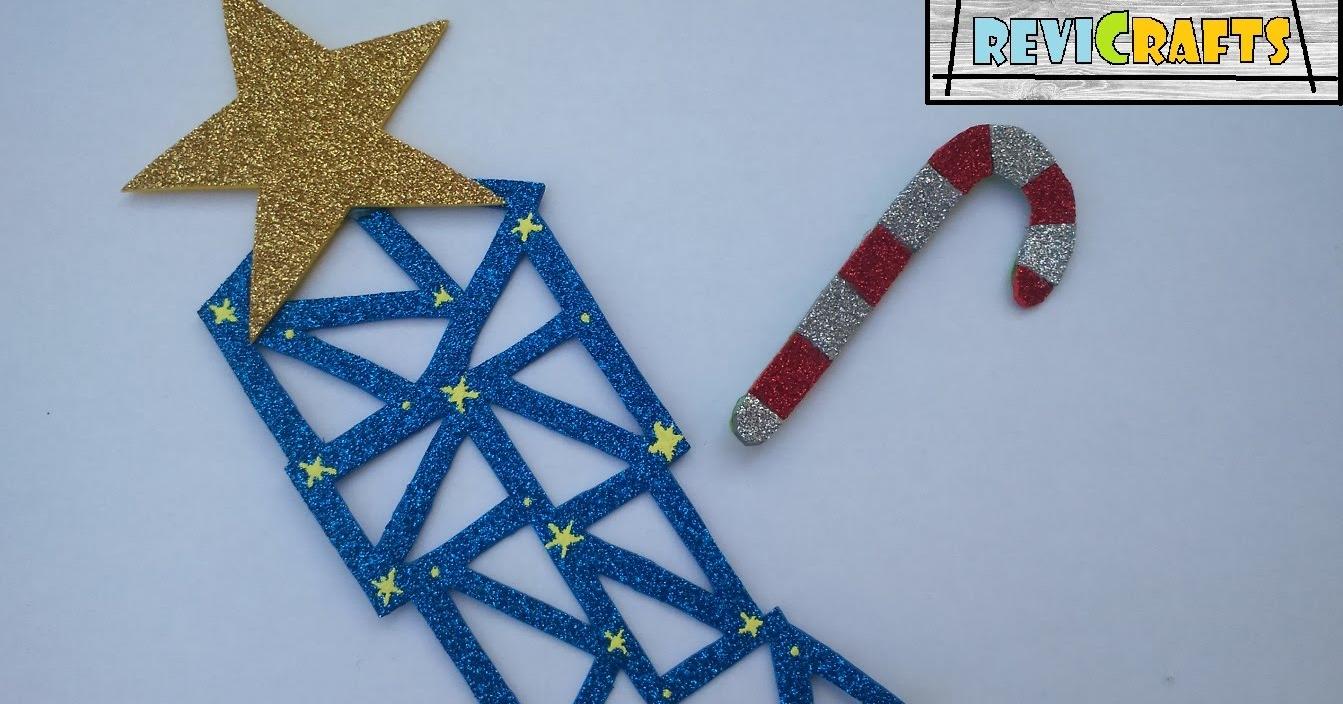 4 puntos de libro navideños: paso a paso en vídeo | Manualidades