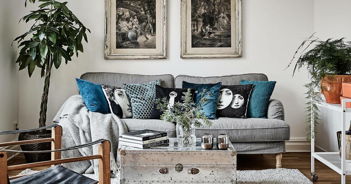 Color de moda: gris azulado | Decoración